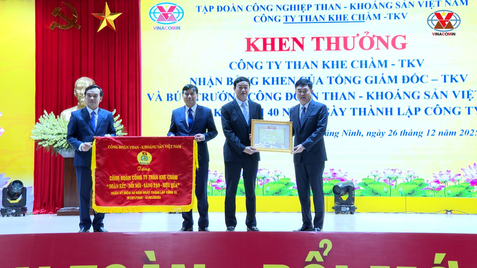 Công ty Than Khe Chàm - TKV: Phát huy truyền thống 40 năm, vững bước ...