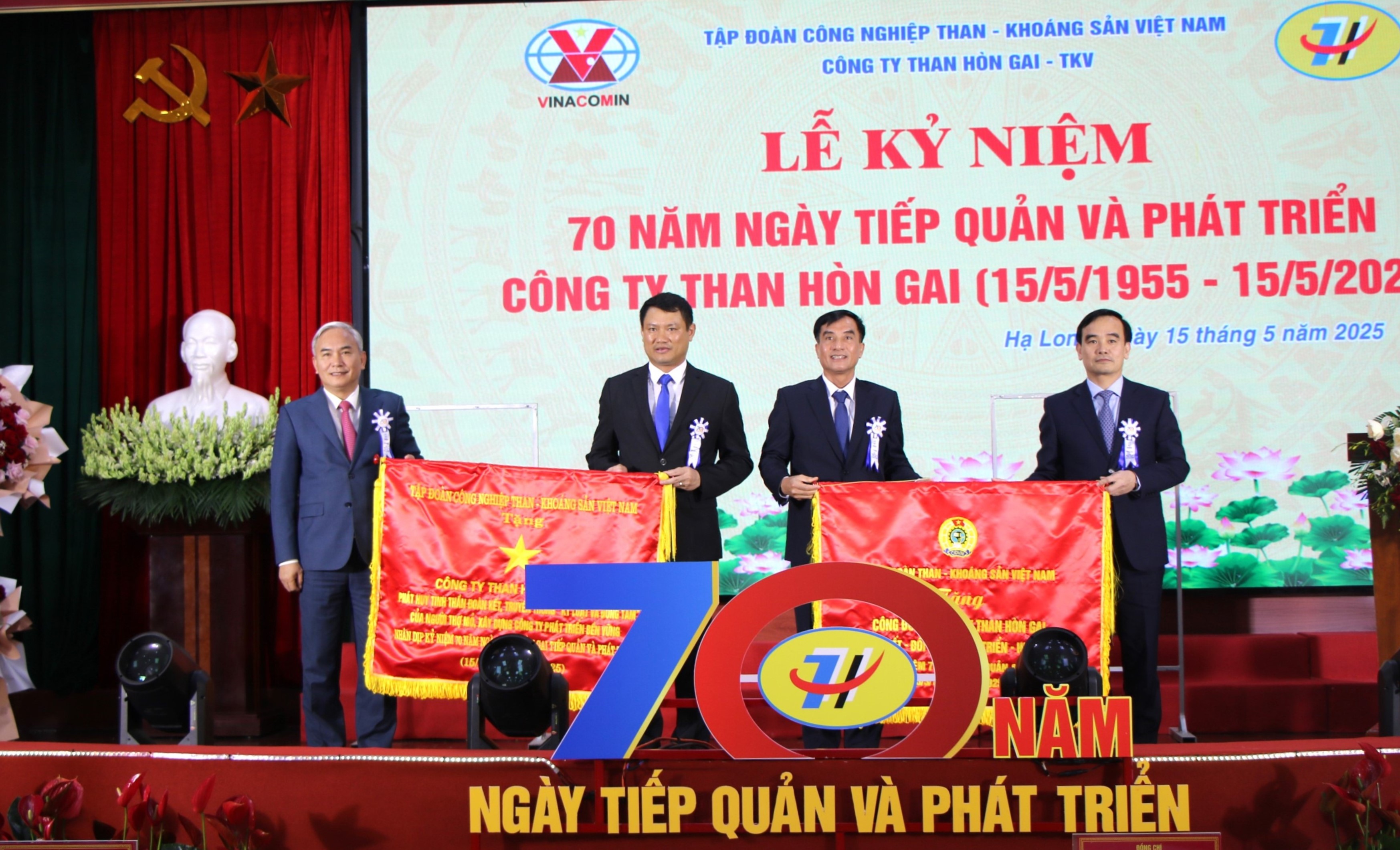 Công ty Than Hòn Gai - TKV kỷ niệm 70 năm ngày tiếp quản và phát triển ...